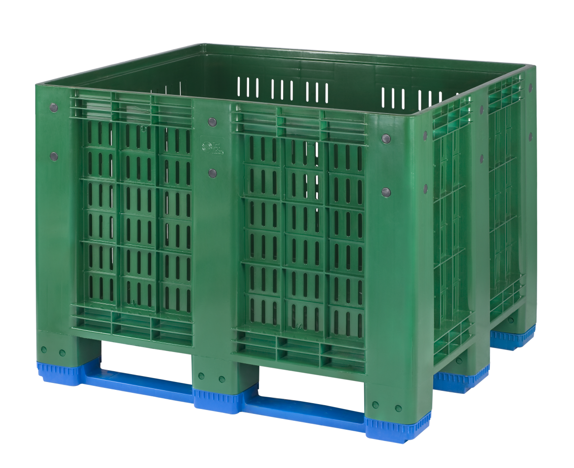 Box pallet BP2-2R - 120x100cm - www.greenplast.bg