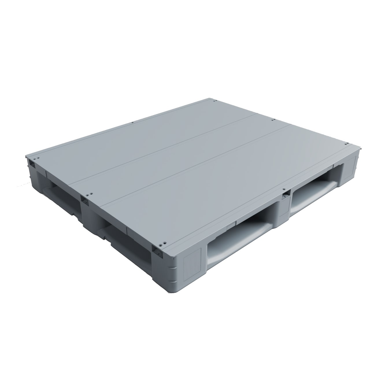 Hybrid plastic pallet IP5-5R - 120x100cm - www.greenplast.bg